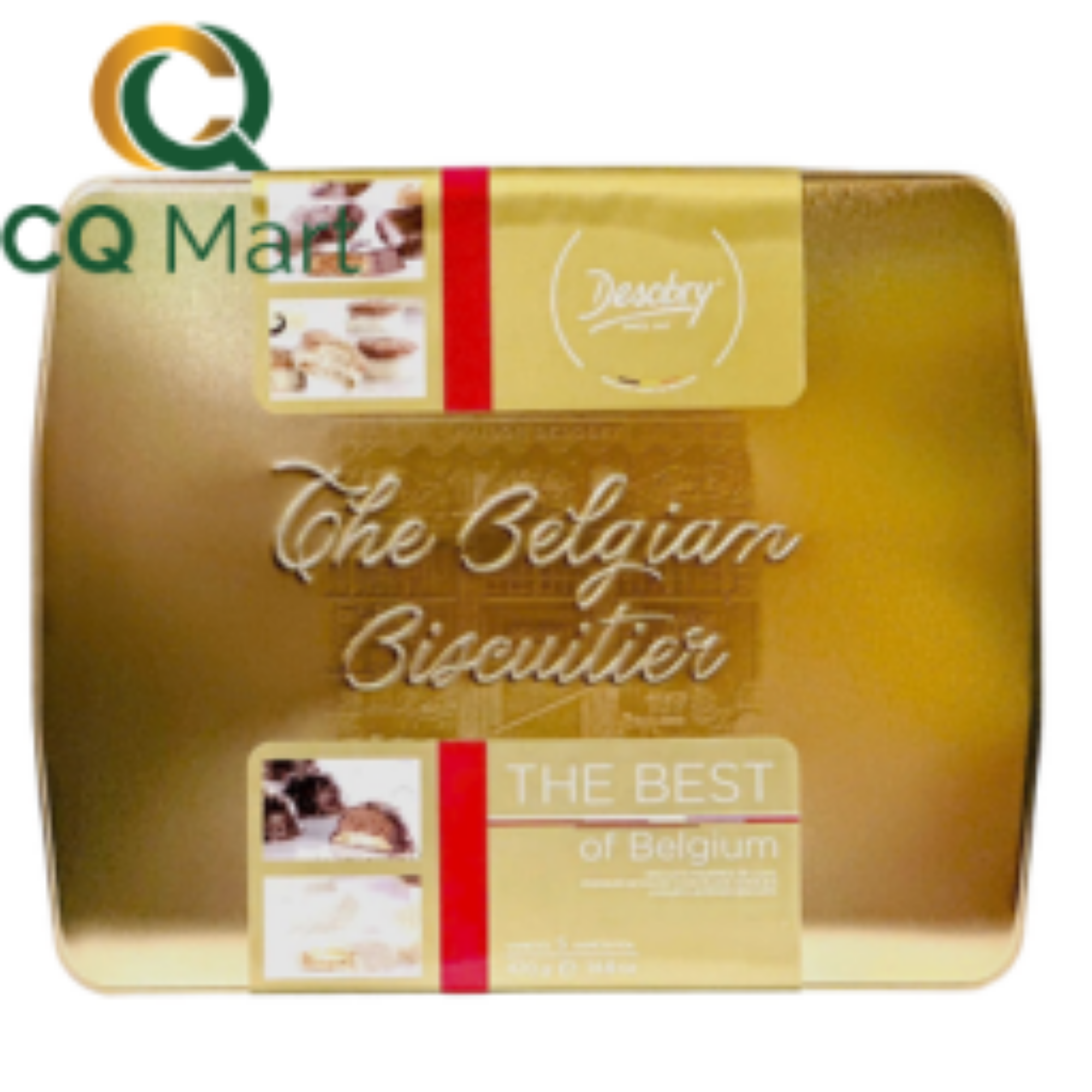 CQ Mart Food & Wine. Bánh Quy Desobry The Belgian Biscuitier The Best Hộp Thiếc 420g