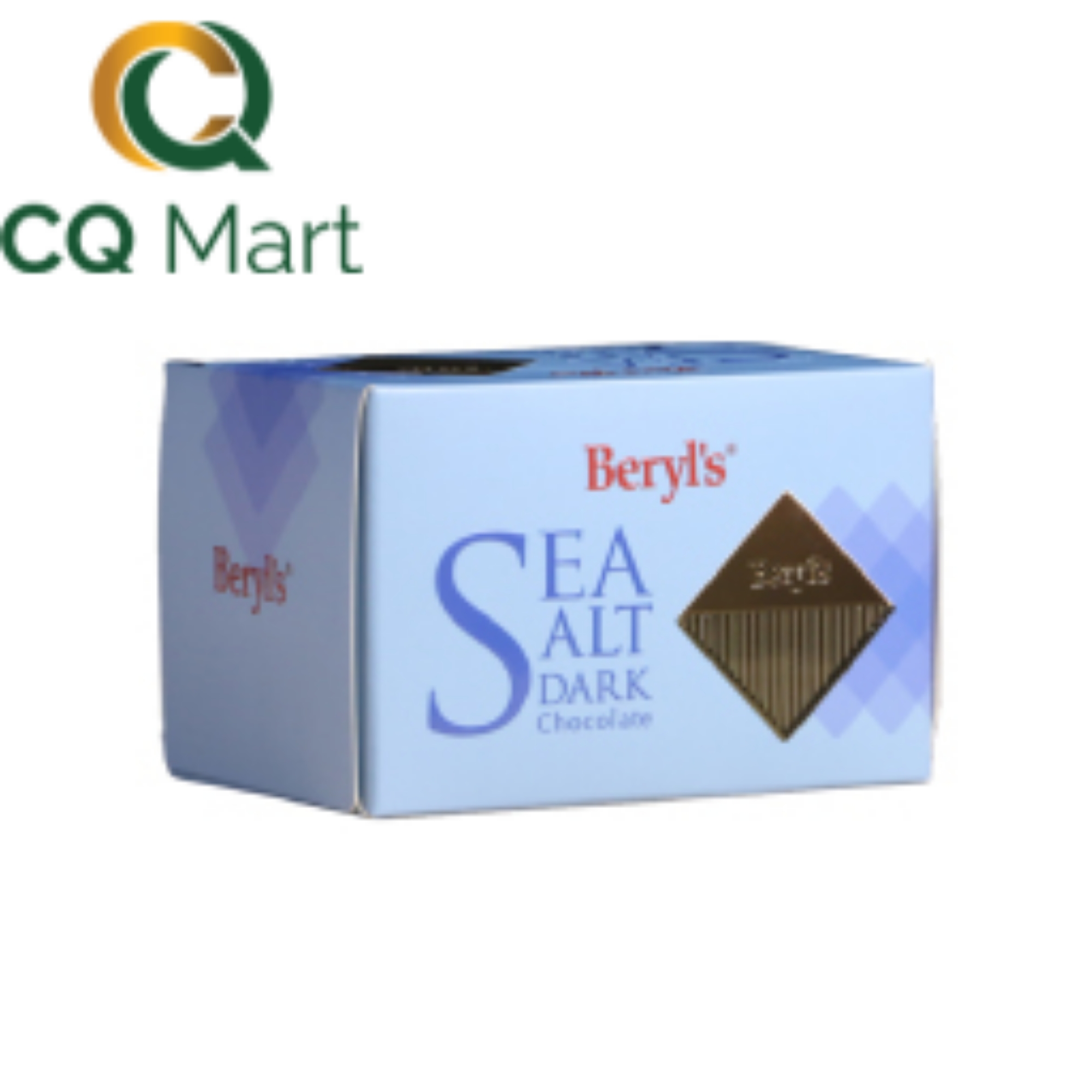 CQ Mart Food & Wine. Socola Beryl's đắng vị muối biển 60g