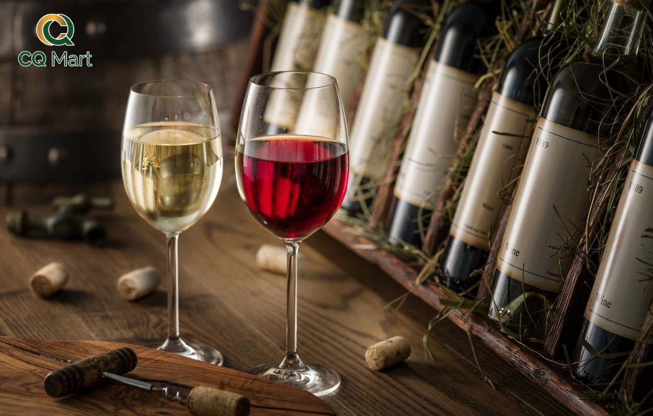 CQ Mart Food & Wine. Rượu Vang Mosanto Nhãn Xanh 750ml